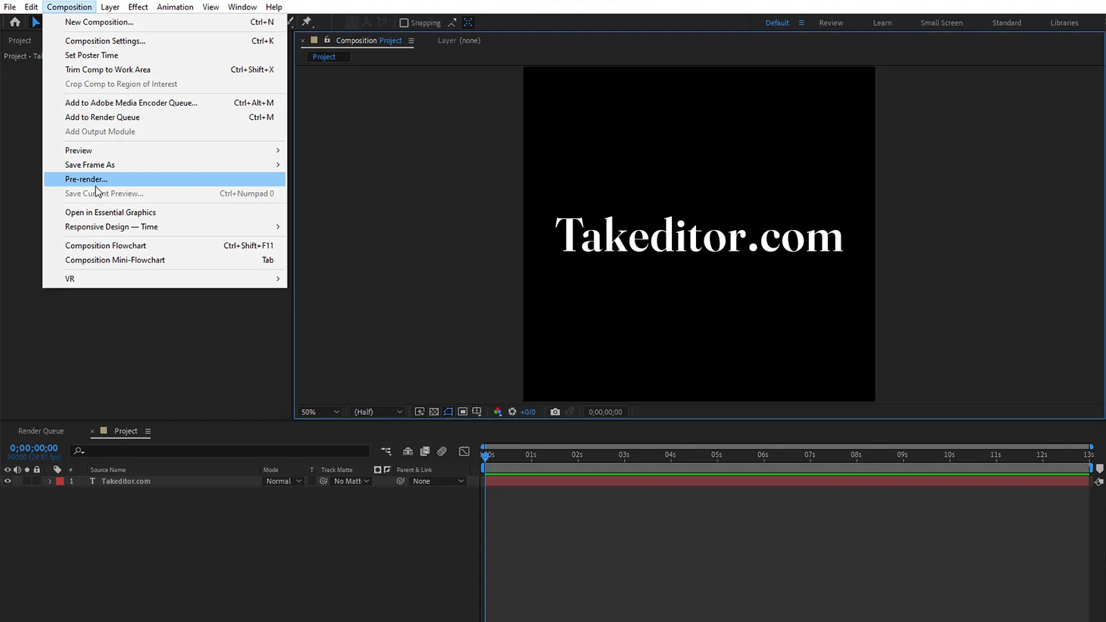 خروجی آلفا در افترافکت | کاملا حرفه ای - تک ادیتور